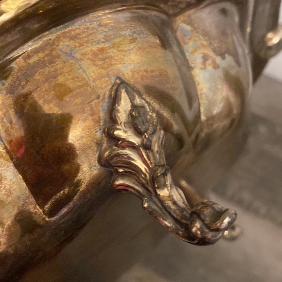 Crown Silver Co | Dining | Vintage Crown Silver Co Silver Plate Warming ...